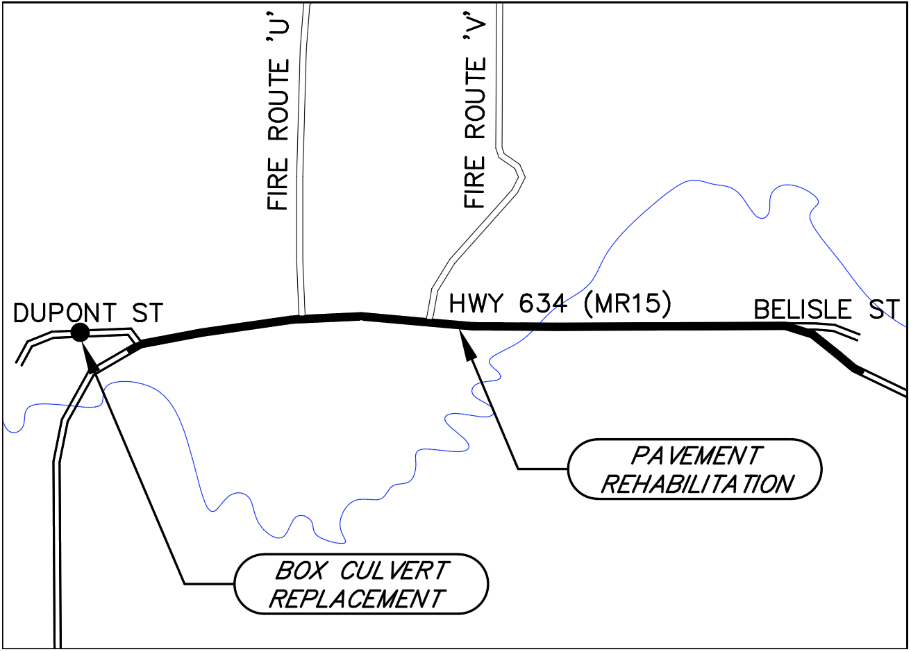Route 634 (route municipale 15), Chelmsford