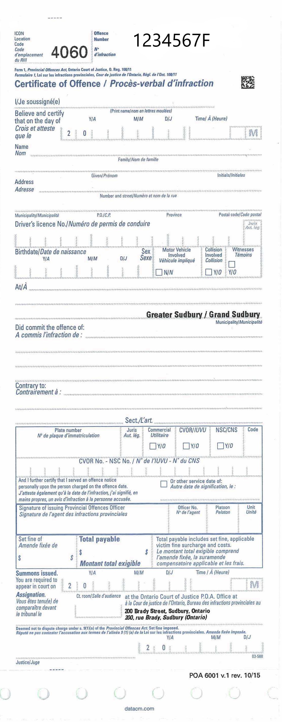 infraction-à-la-partie-1-de-la-Loi