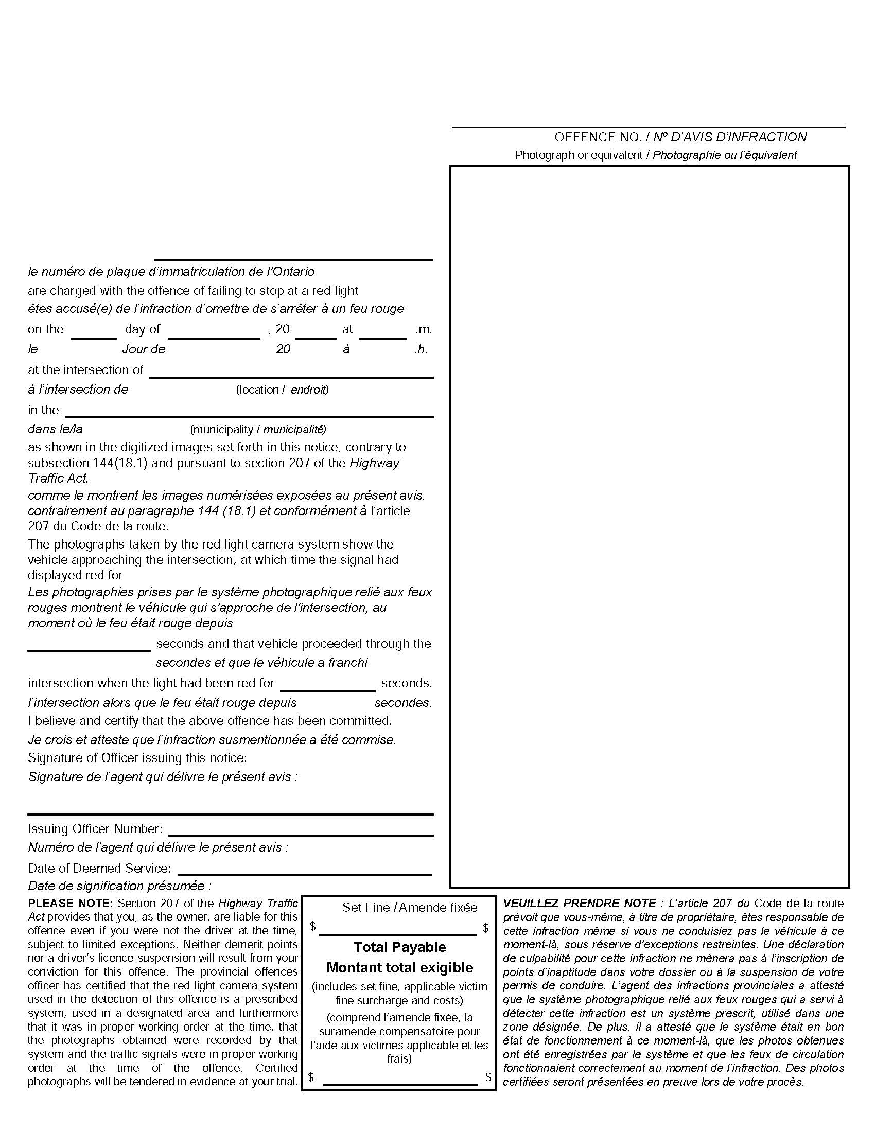 infraction-à-la-partie-1-de-la-Loi